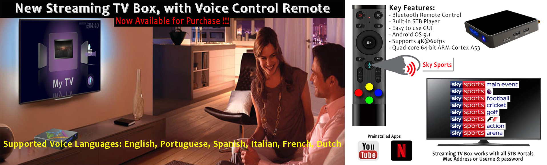 Streaming Boxes Gallery Contact Us Subscribe